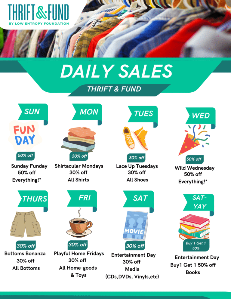 Thrift and Fund - Low Entropy Foundation